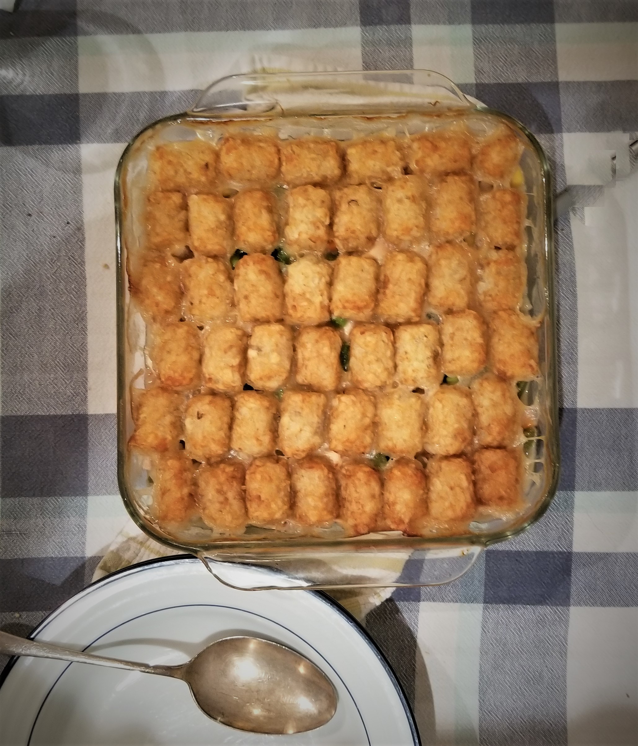 Chicken “Tot” Pie – eyummykitchen.com