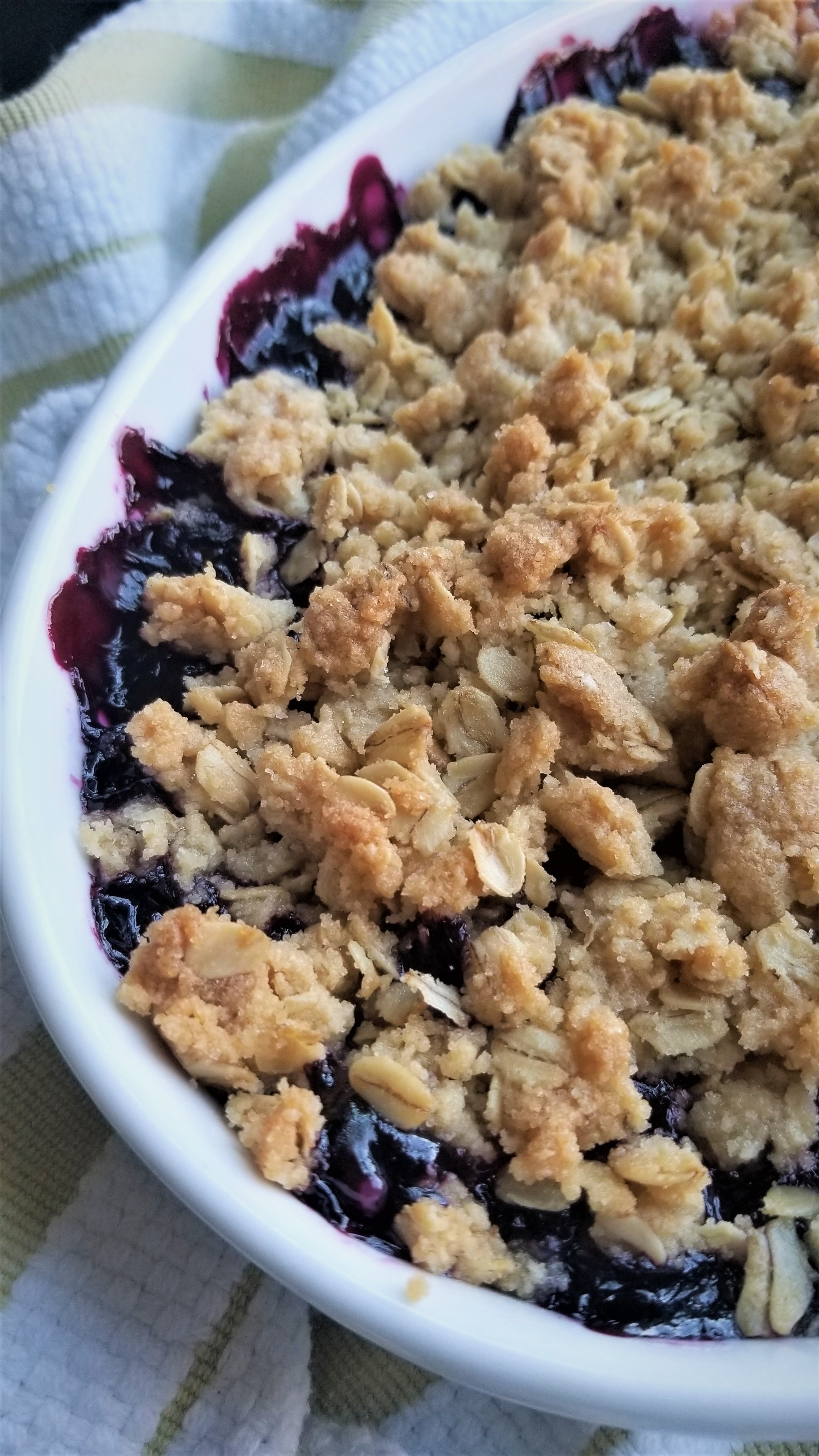 Blueberry Crumble – eyummykitchen.com